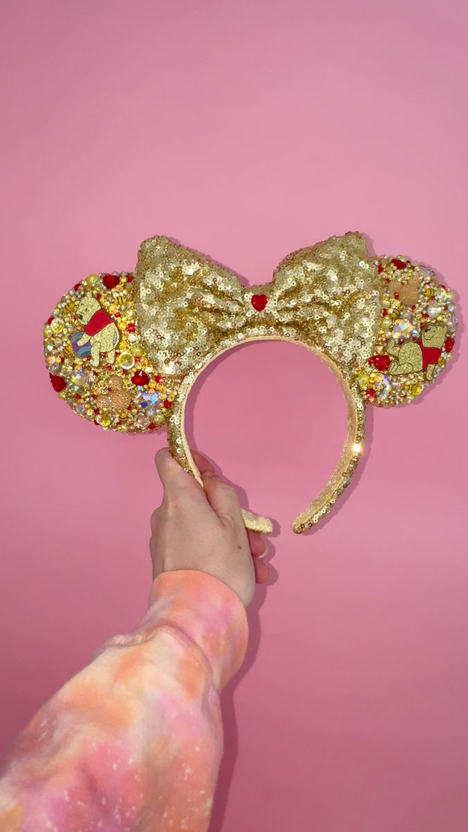 Pooh Needs Hunny Deluxe Crystal Mouse Ears – A Sprinkle Of Stardust