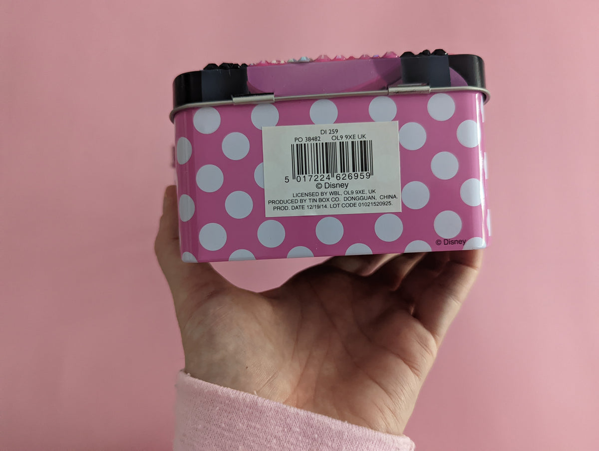 Official Disney Minnie Mouse Crystal Tin – A Sprinkle Of Stardust