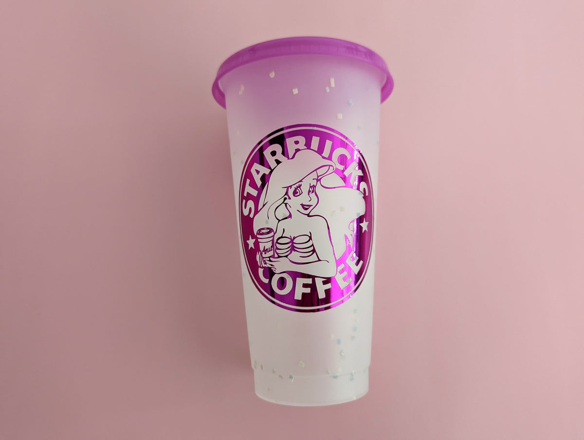Mermaid Colour Changing Confetti Cold Cup – A Sprinkle Of Stardust