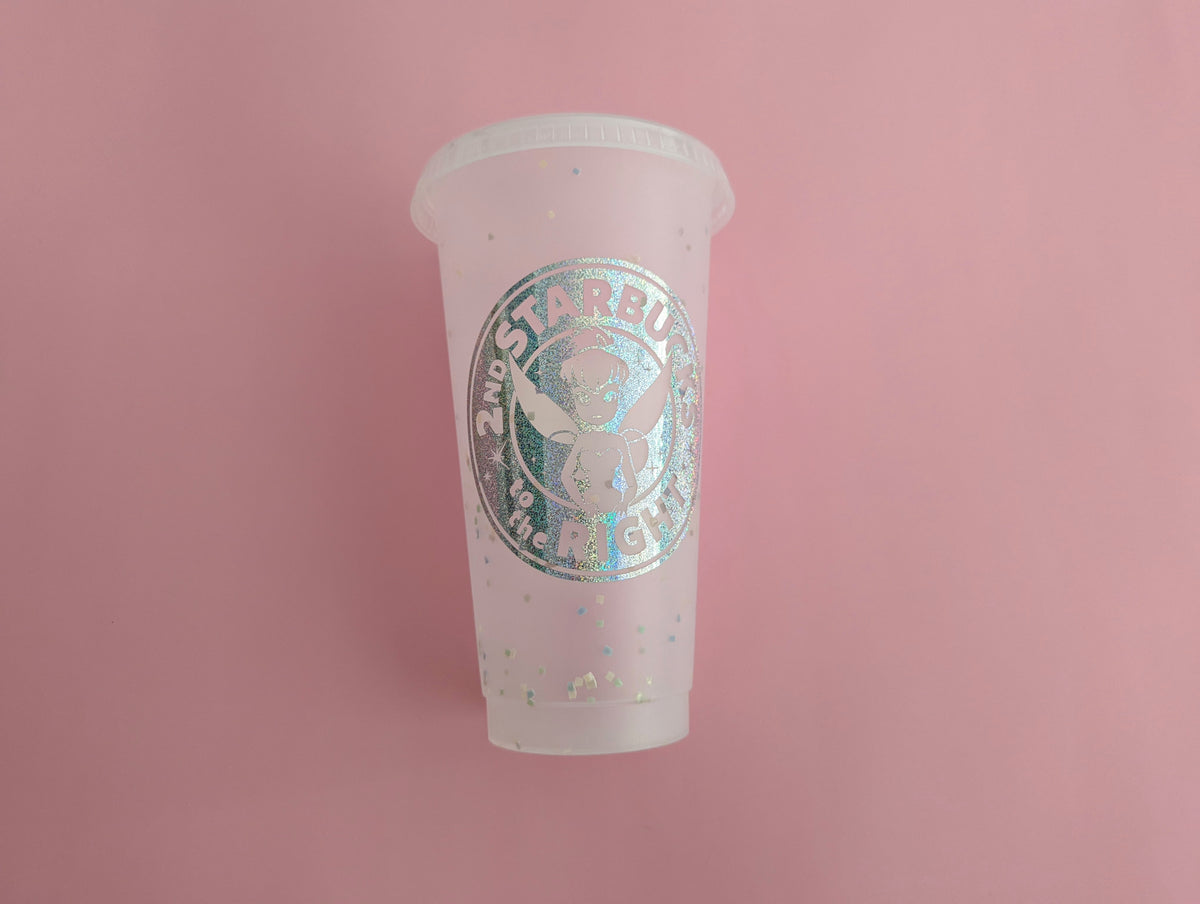 Fairy Holographic Colour Changing Confetti Cold Cup – A Sprinkle Of ...