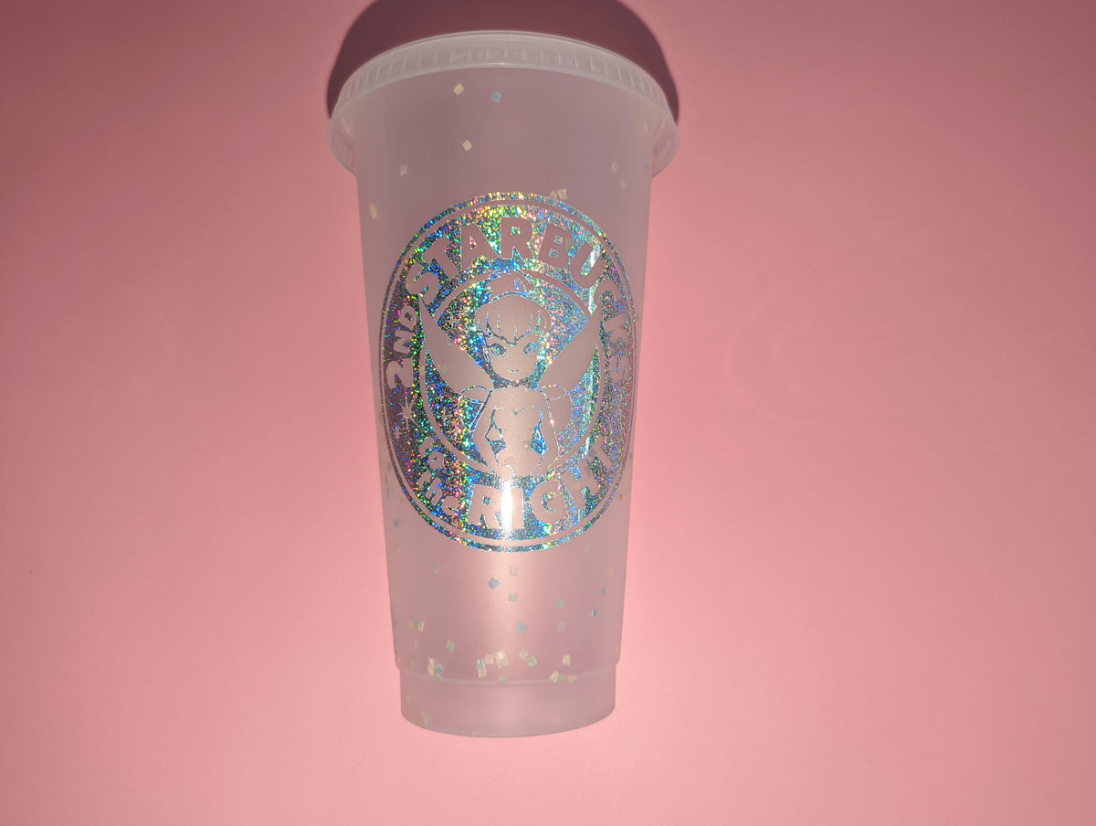 Fairy Holographic Colour Changing Confetti Cold Cup – A Sprinkle Of ...