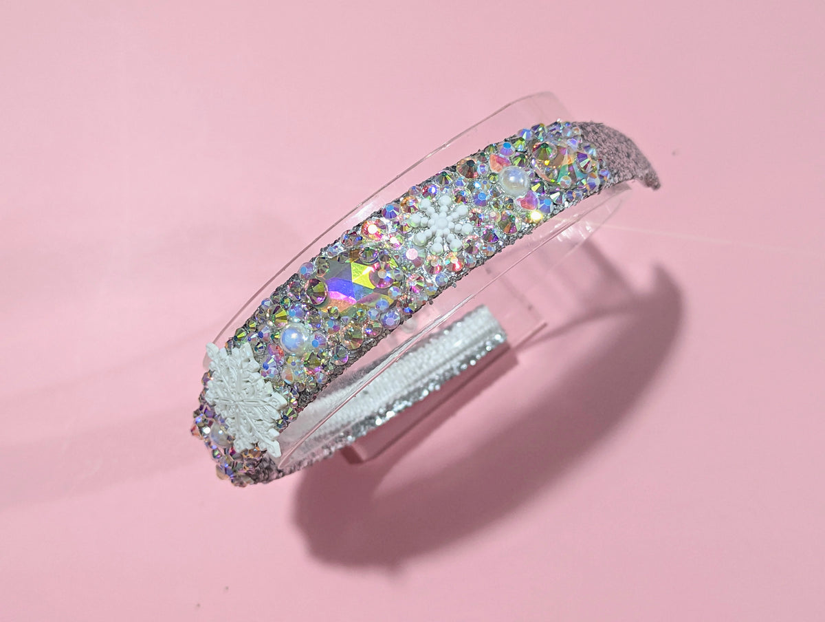 Deluxe Crystal Christmas Snowflake Headband – A Sprinkle Of Stardust