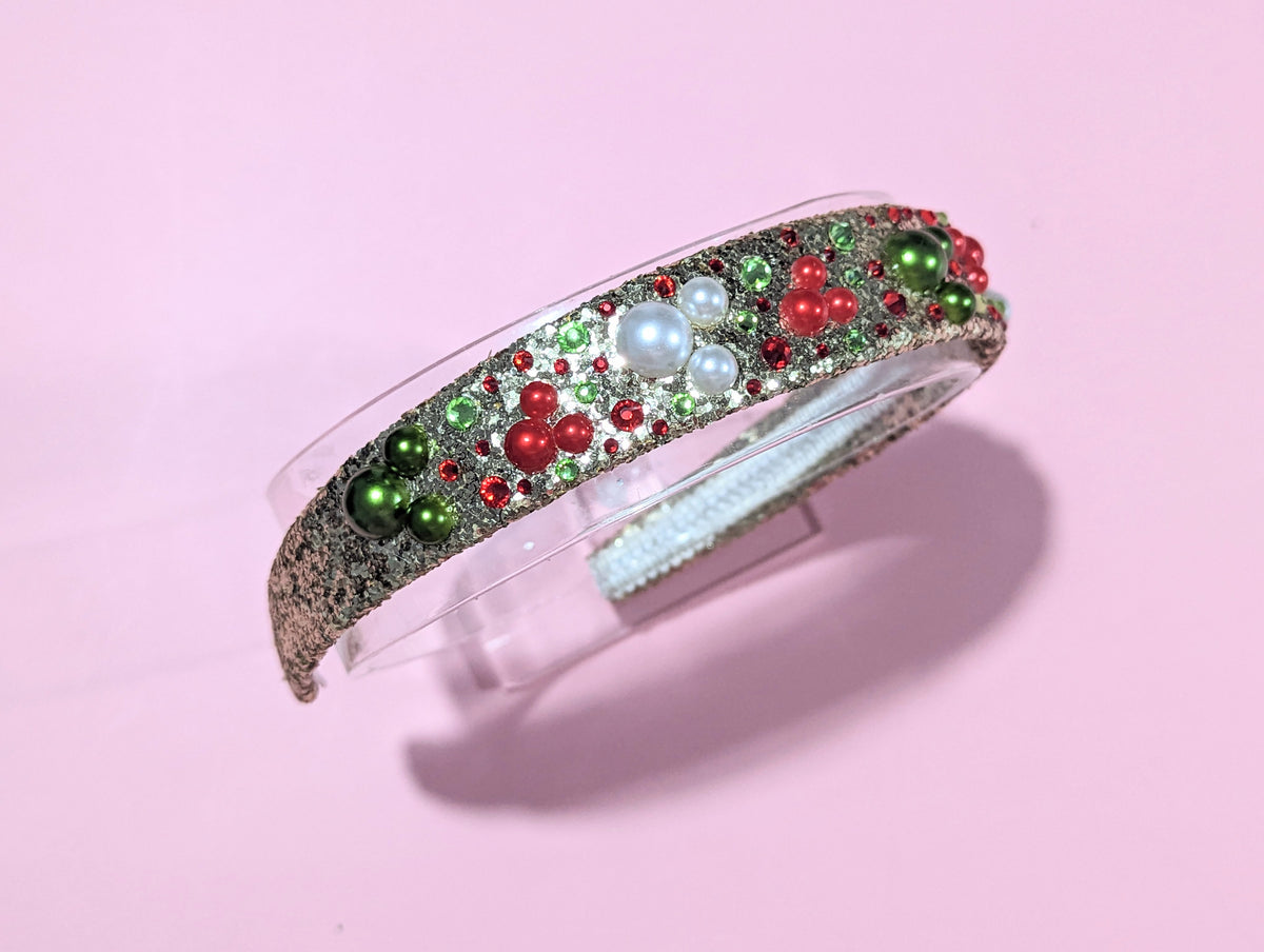 Traditional Christmas Hidden Mickey Headband – A Sprinkle Of Stardust