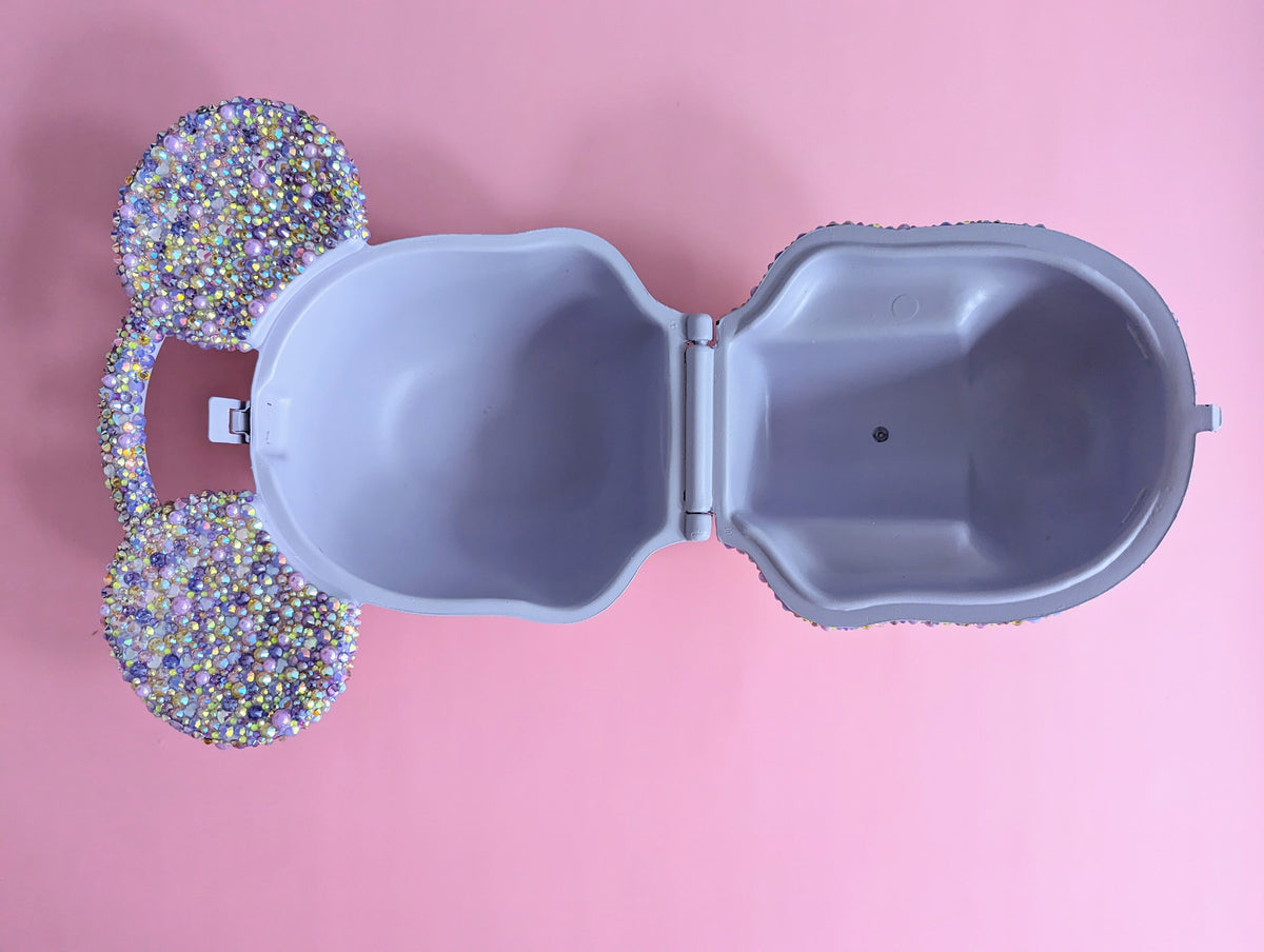 Rare Vintage Aladdin Disney 1989 Customised Lilac Mickey Mouse Lunch B ...